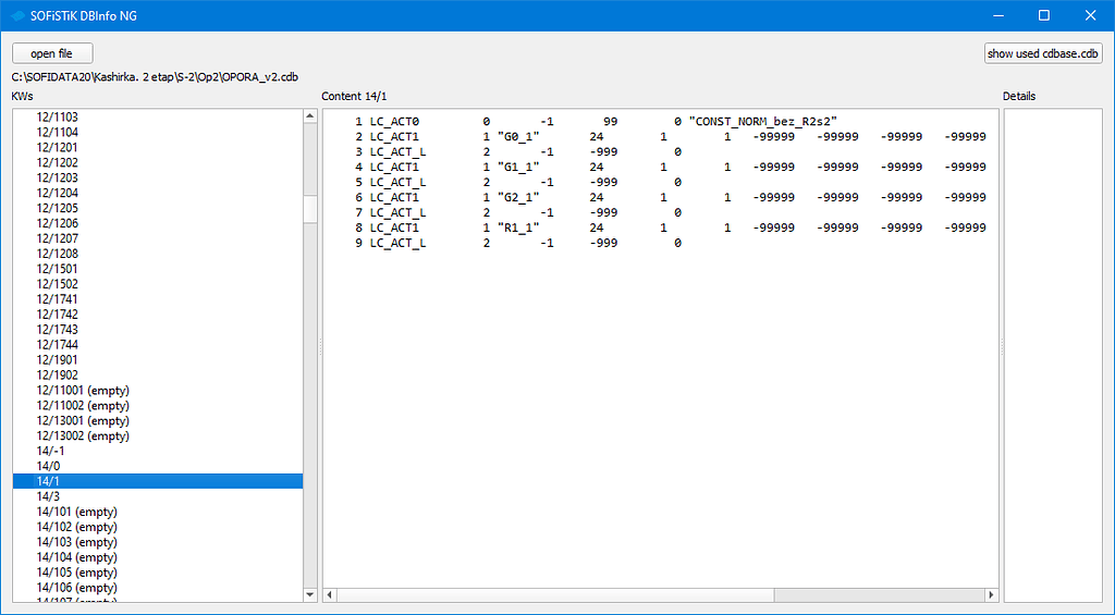 Error in the MAXIMA module - Teddy - SOFiSTiK Forum