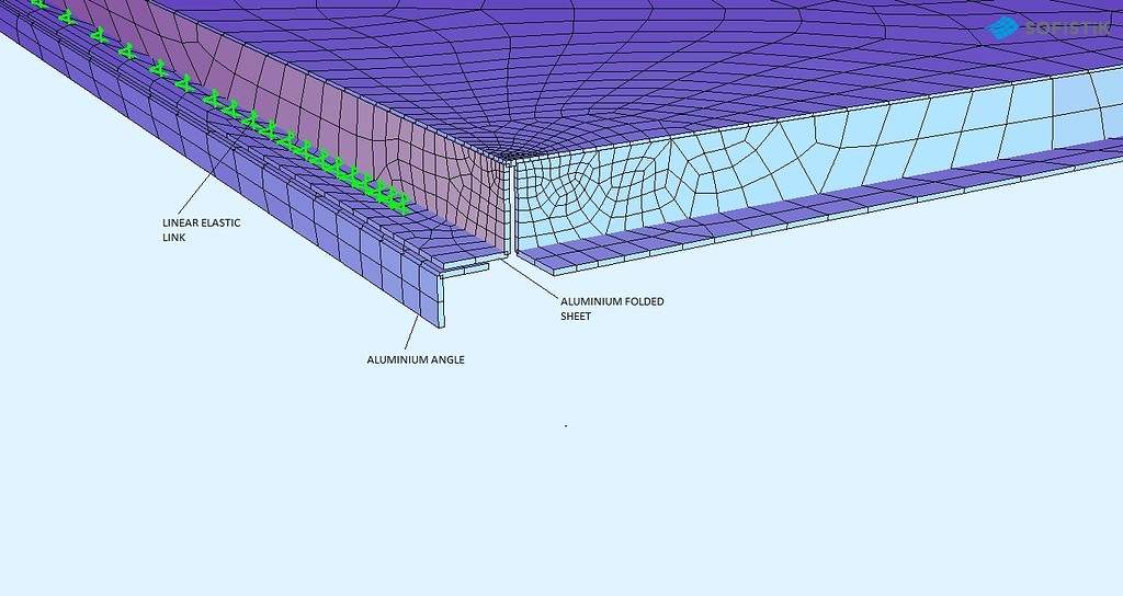 Compression only constraint between two area element - SOFiPLUS - SOFiSTiK Forum
