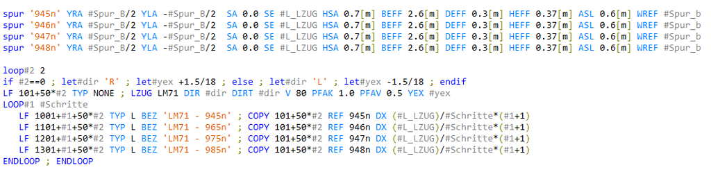 Fahrtrichtung Lastenzug - Teddy - SOFiSTiK Forum