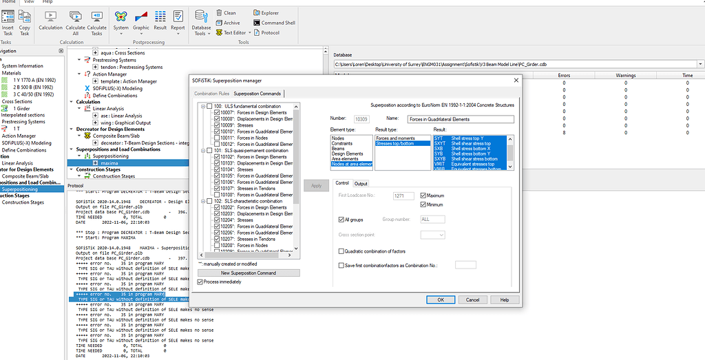 Error Maxima - SOFiSTiK - SOFiSTiK Forum