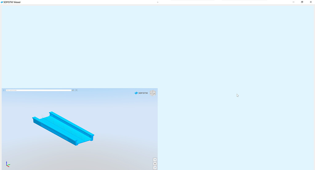 Sofistik Viewer window is cropped - SOFiSTiK - SOFiSTiK Forum