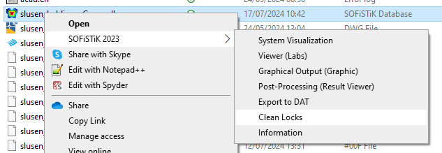 ERROR - Can't open sofistik project file - SOFiSTiK - SOFiSTiK Forum